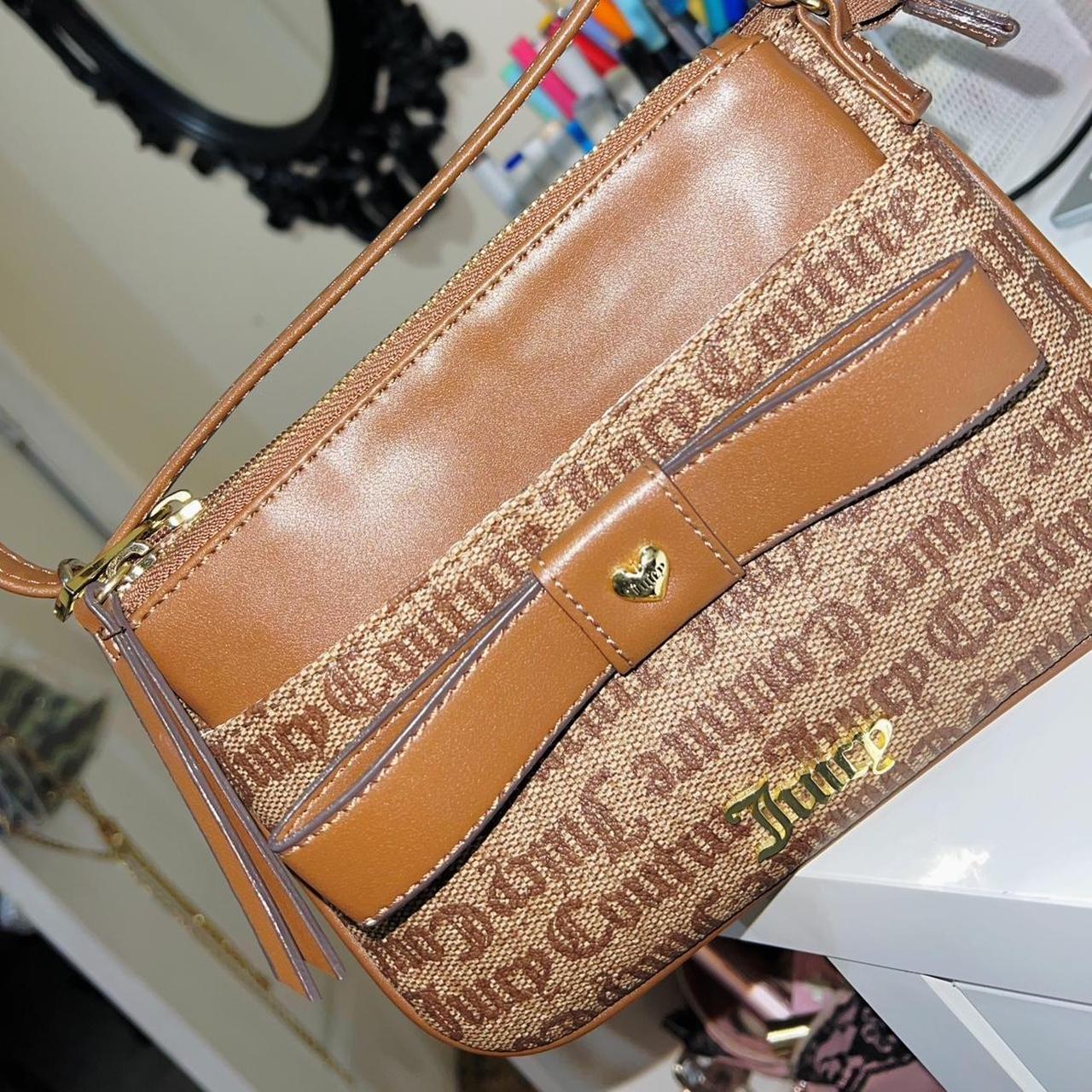 JC brown crossbody purse & wallet set 🤎 #juicy... - Depop