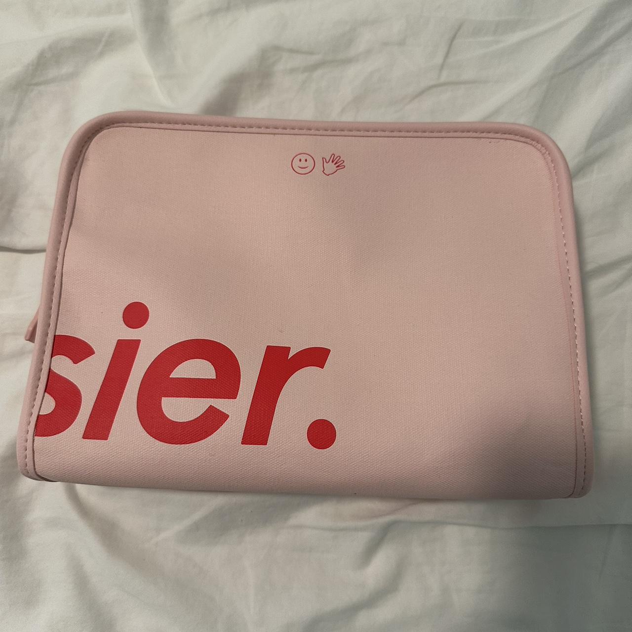 Glossier makeup bag - Depop