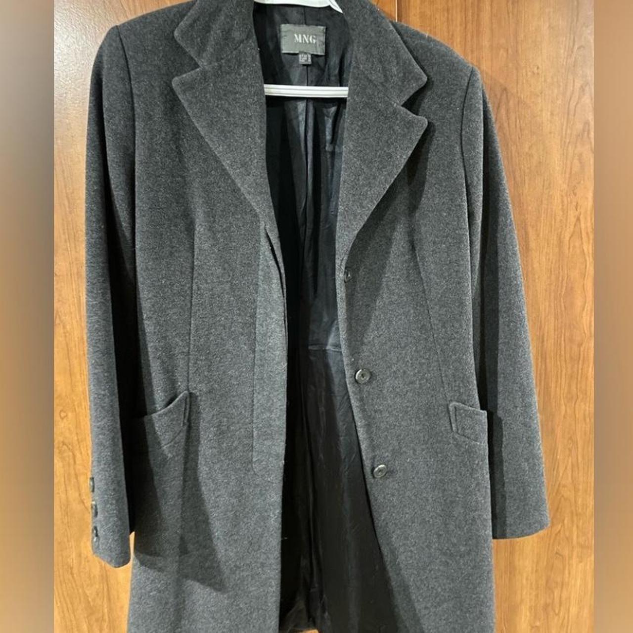 Grey mango trench coat , Size small Dm for any... - Depop