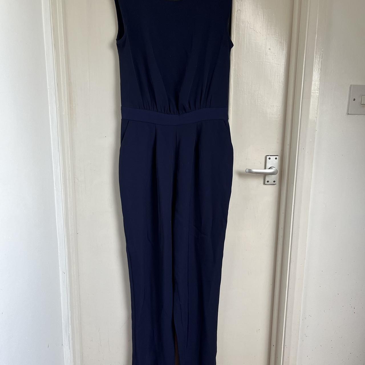New Look navy blue junk suit. In perfect condition,... - Depop
