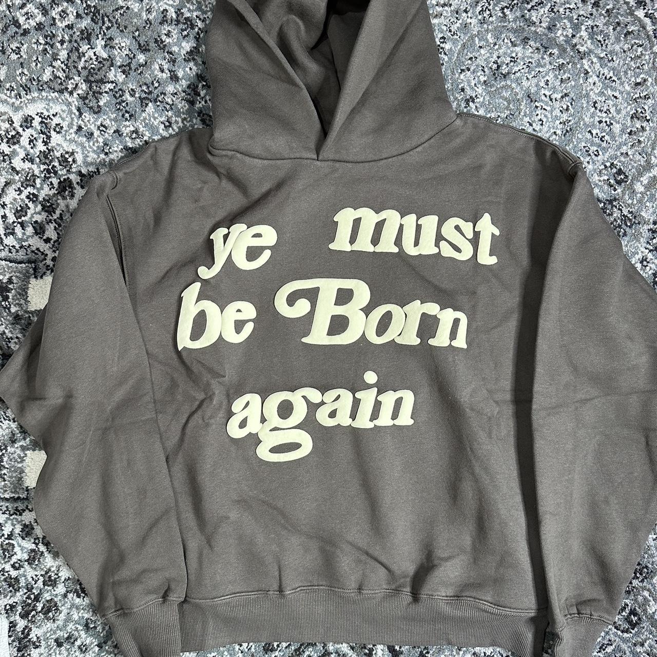 cpfm ye must be born again hoodie puff print tag... - Depop