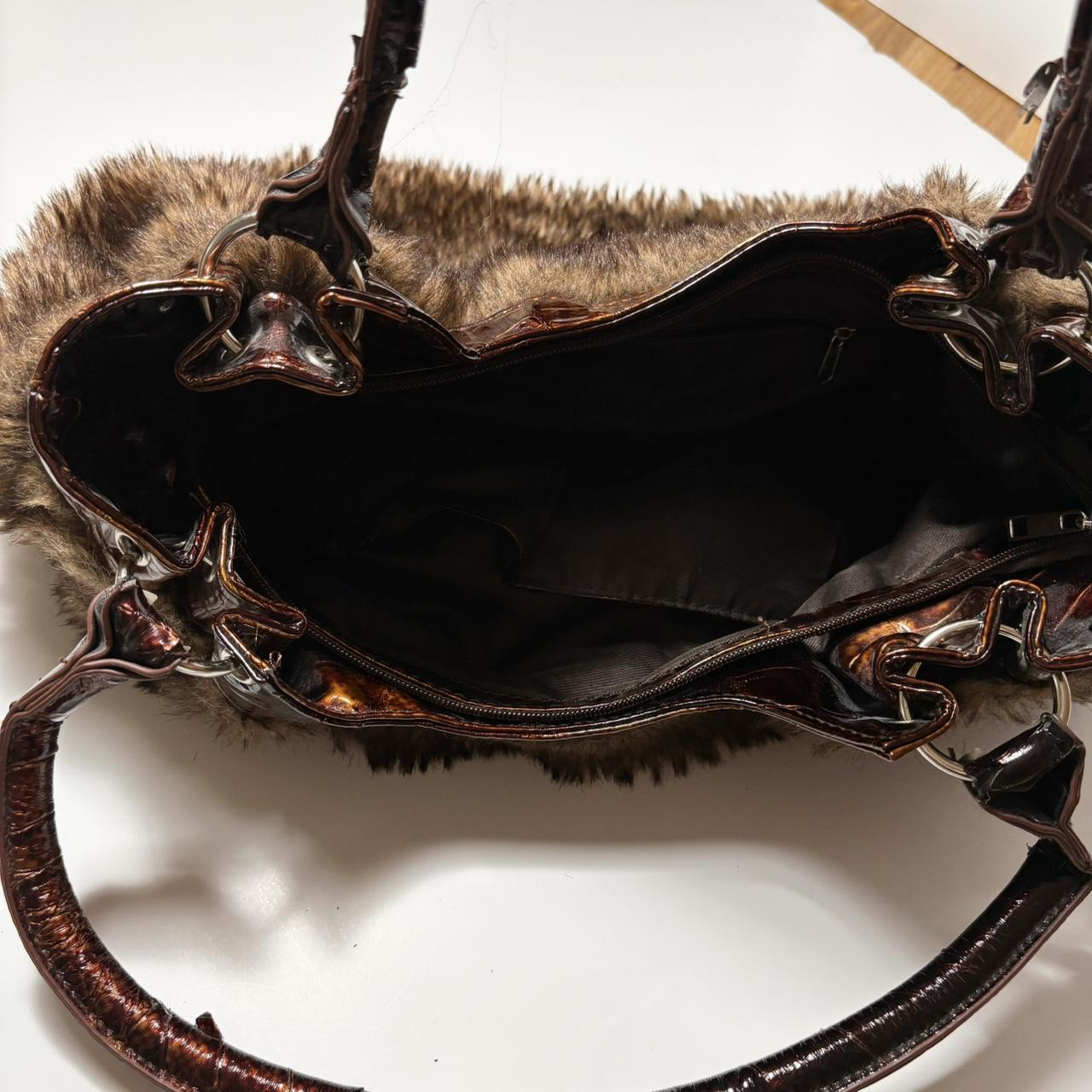 the coolest fur bag ever ･ﾟ:*ੈ ‧ˏˋ°•*⁀ crocodile... - Depop