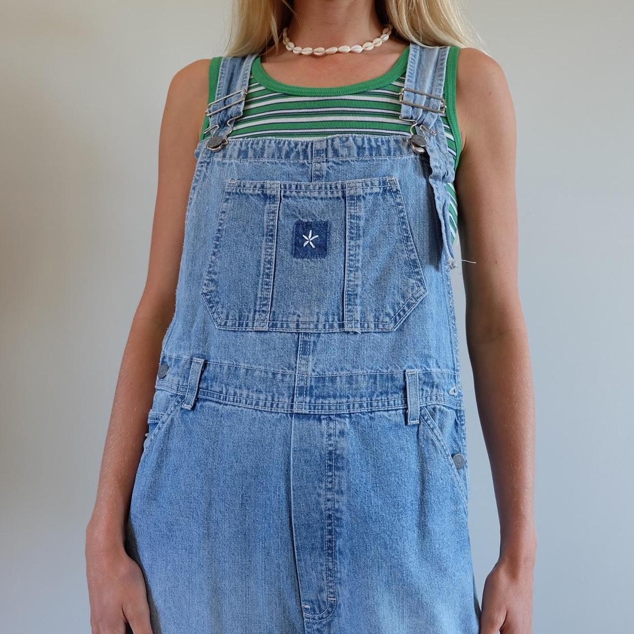 Vintage denim long overalls 🐚🐚🐚 ️‍🔥ABOUT THE... - Depop