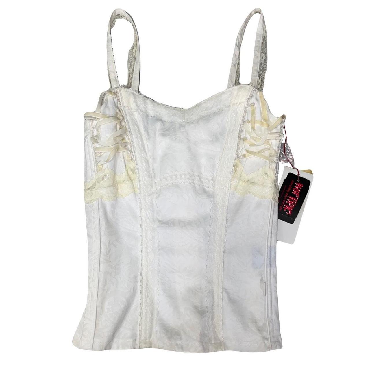Tripp NYC Women's White Corset | Depop