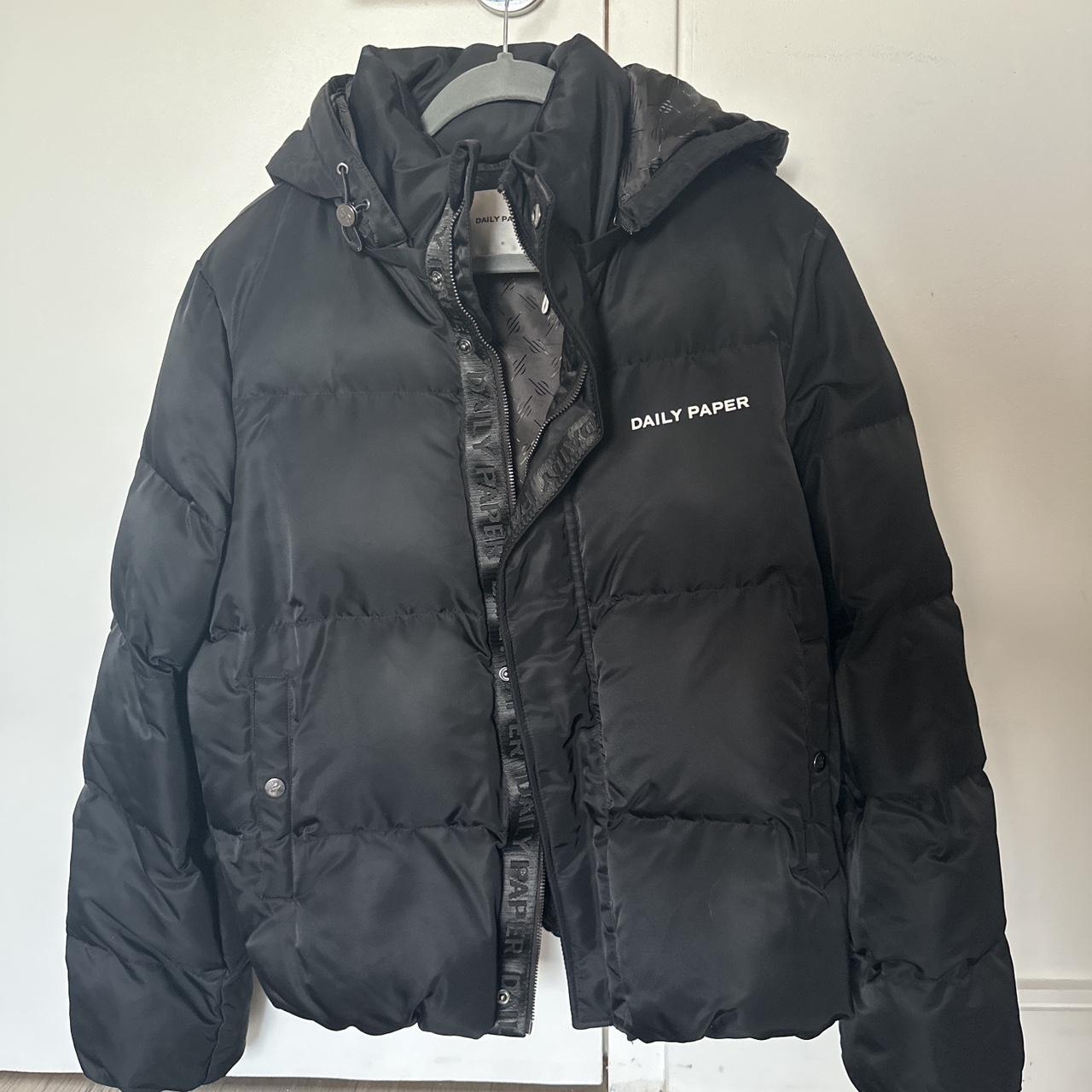 Daily paper puffer jacket with hood (Men’s)... - Depop