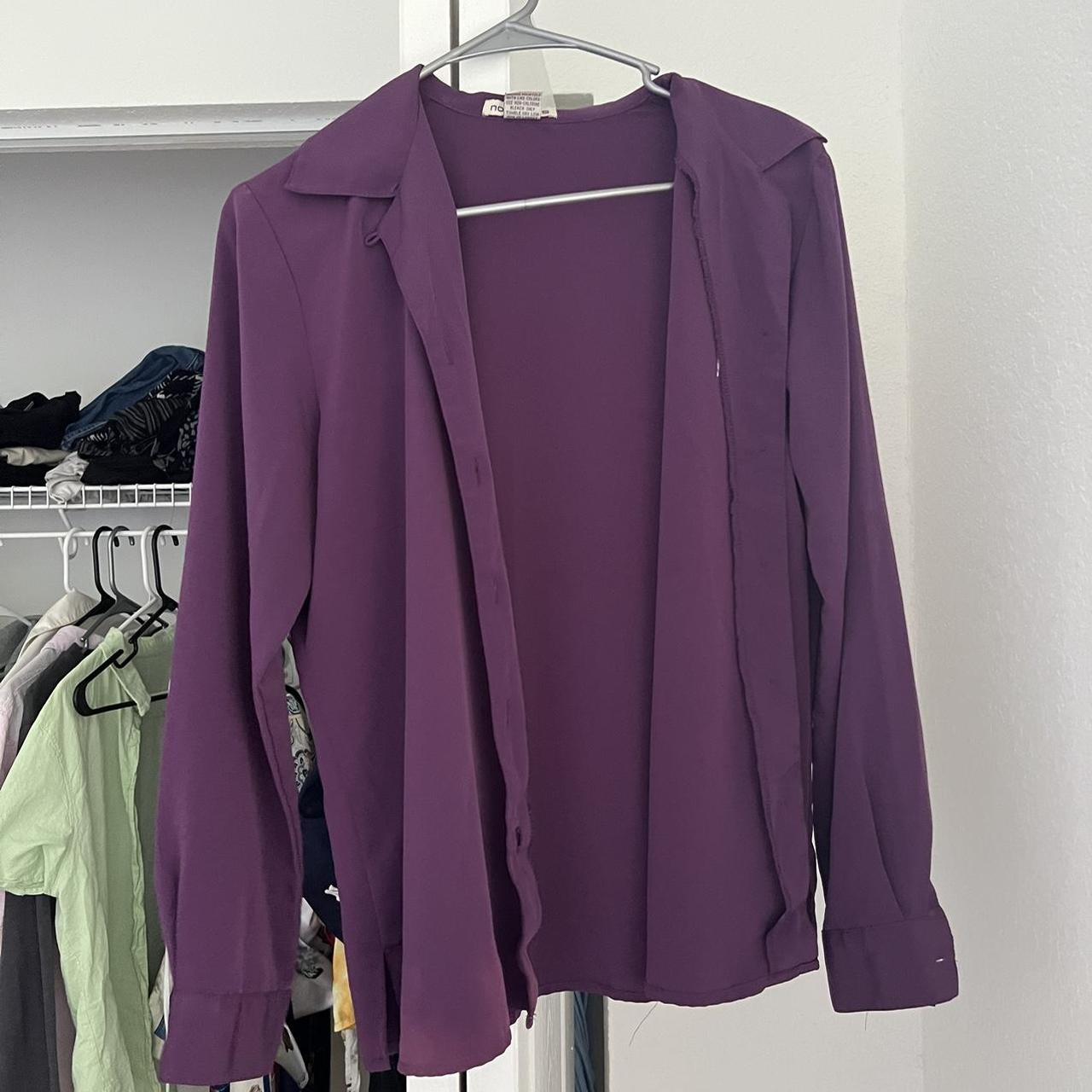Notations Women's Purple Blouse | Depop