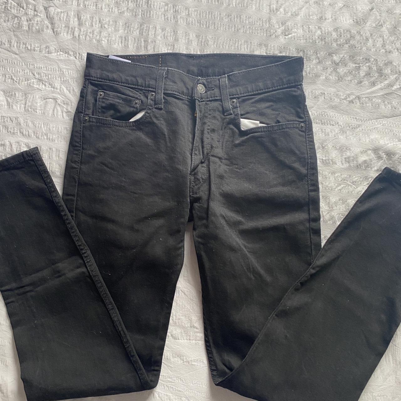 Levi slim fit jeans Black⚫️ W29 L32 - Depop