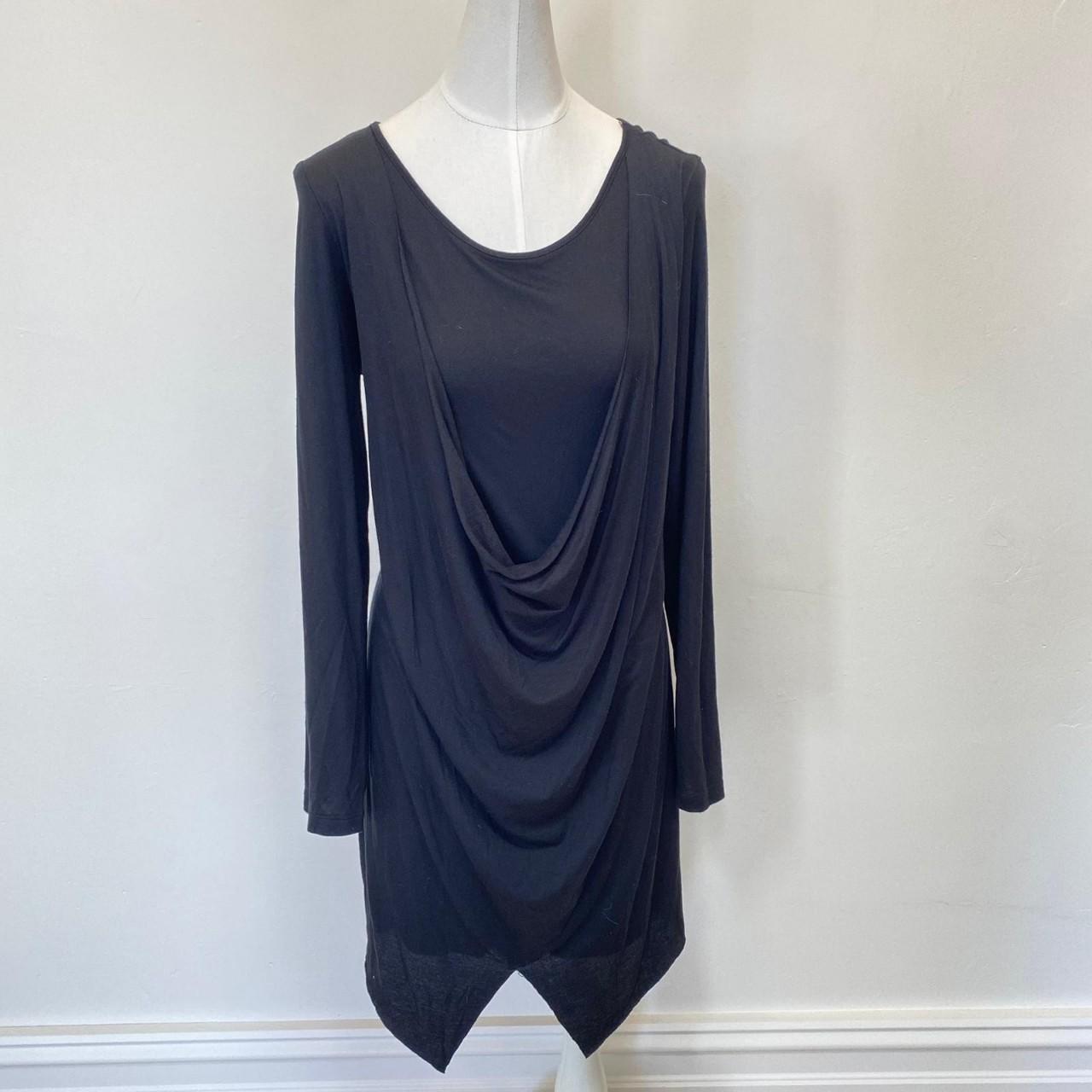 Beautiful draped slouchy Morrison dress with cowl... - Depop