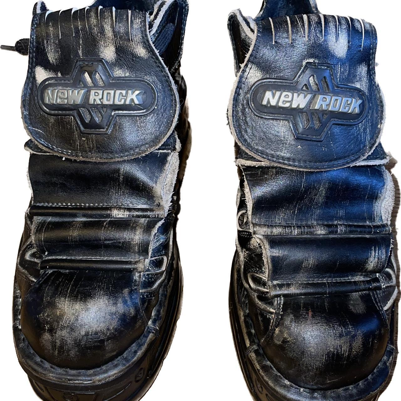 Vintage 00’s Rare New Rock Alternative Punk Platform... - Depop