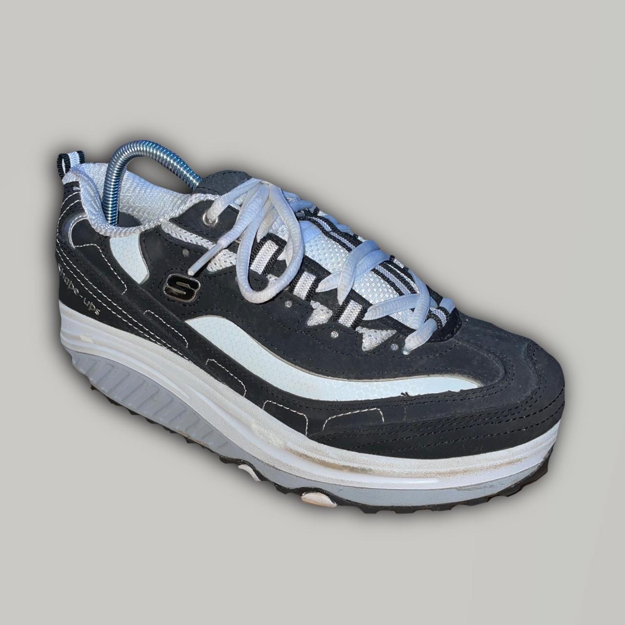 90’s Sketchers Chunky Platform Shape Up Bouncy Foam... - Depop