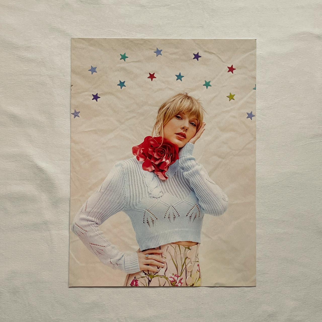 💘🌸🫂 taylor swift official lover era poster, super... | Depop
