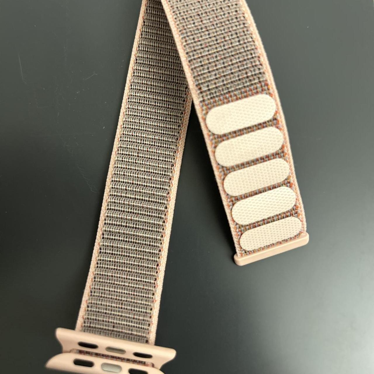Pink sport loop watch band for Apple Watch | Depop