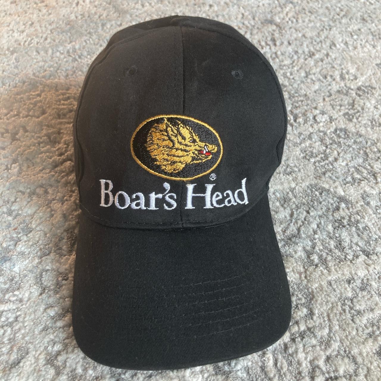official boars head cap half off sanitation worker... - Depop
