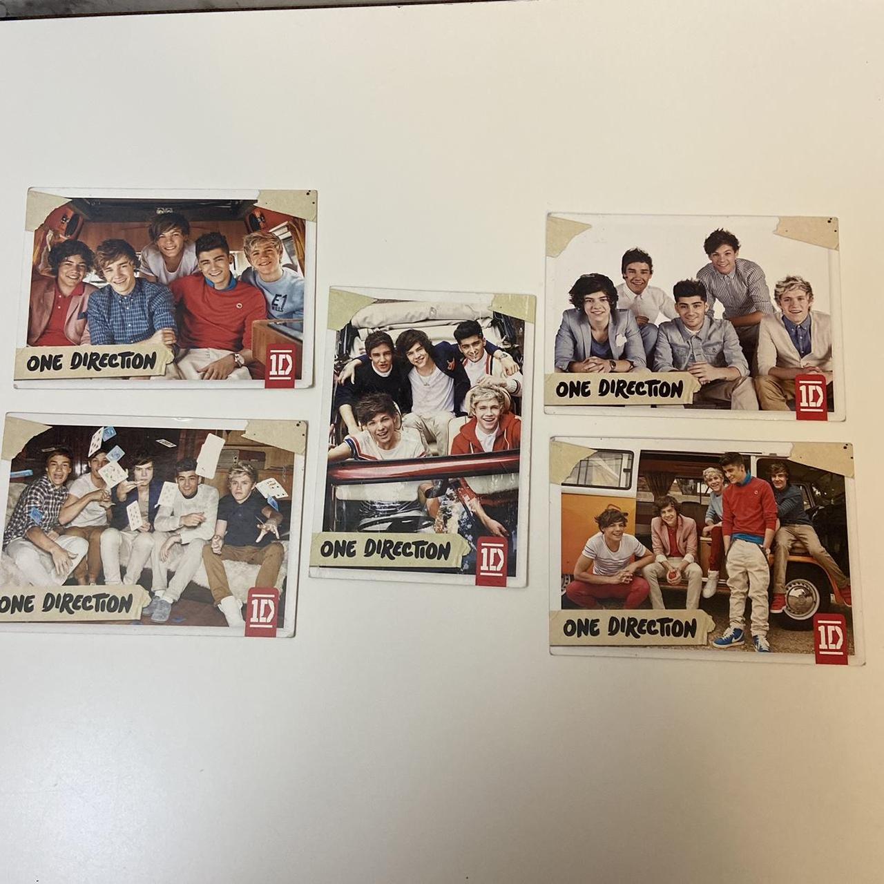 One Direction Trading Cards Set of 5 in great... - Depop