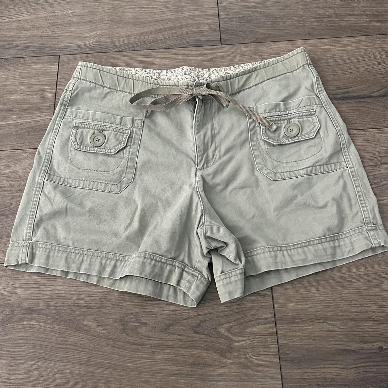 Khalki cargo grey shirts with tie and pockets! so... - Depop