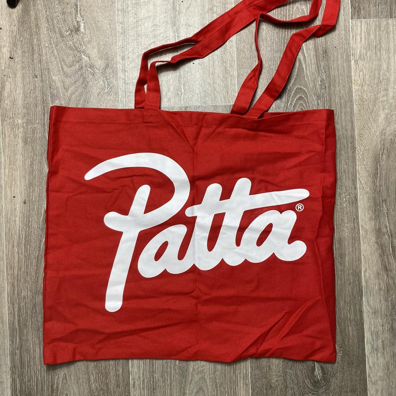 PATTA TOTE BAG | RED | NEW WITHOUT TAGS |... - Depop