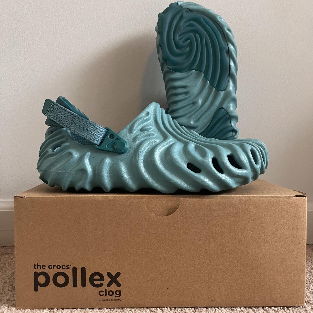 Turq Tonic Crocs x Salehe Bemburry | The Pollex... - Depop