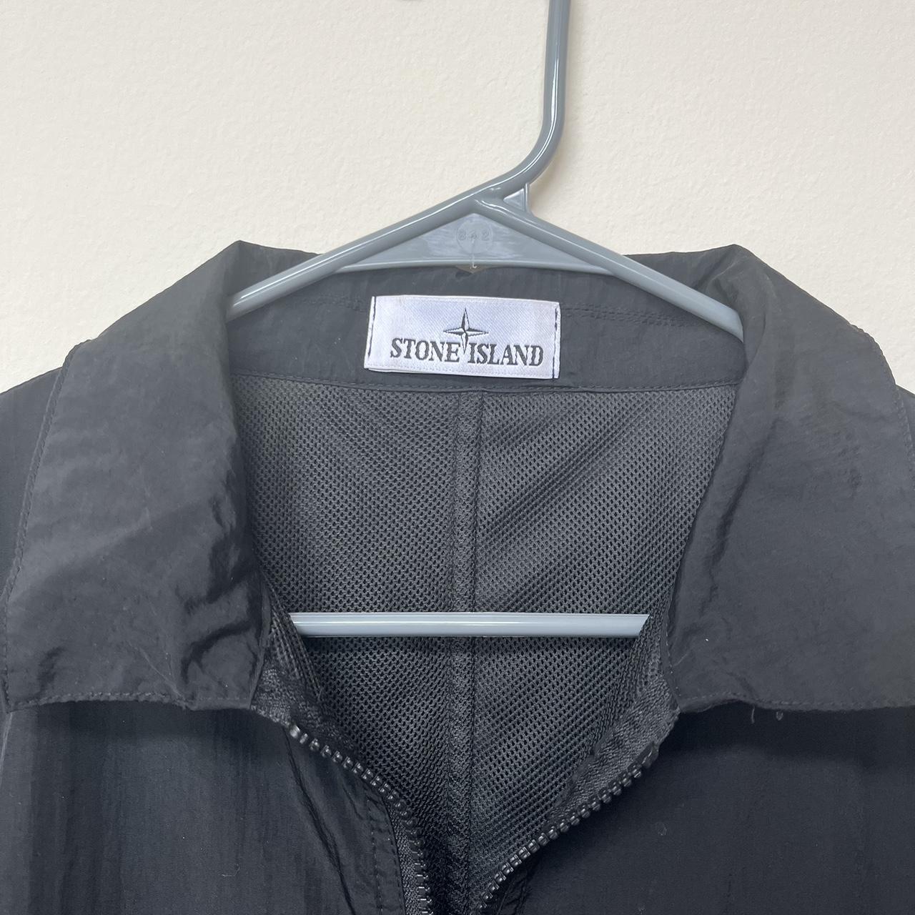 Bootleg stone island zip up water repellent... - Depop