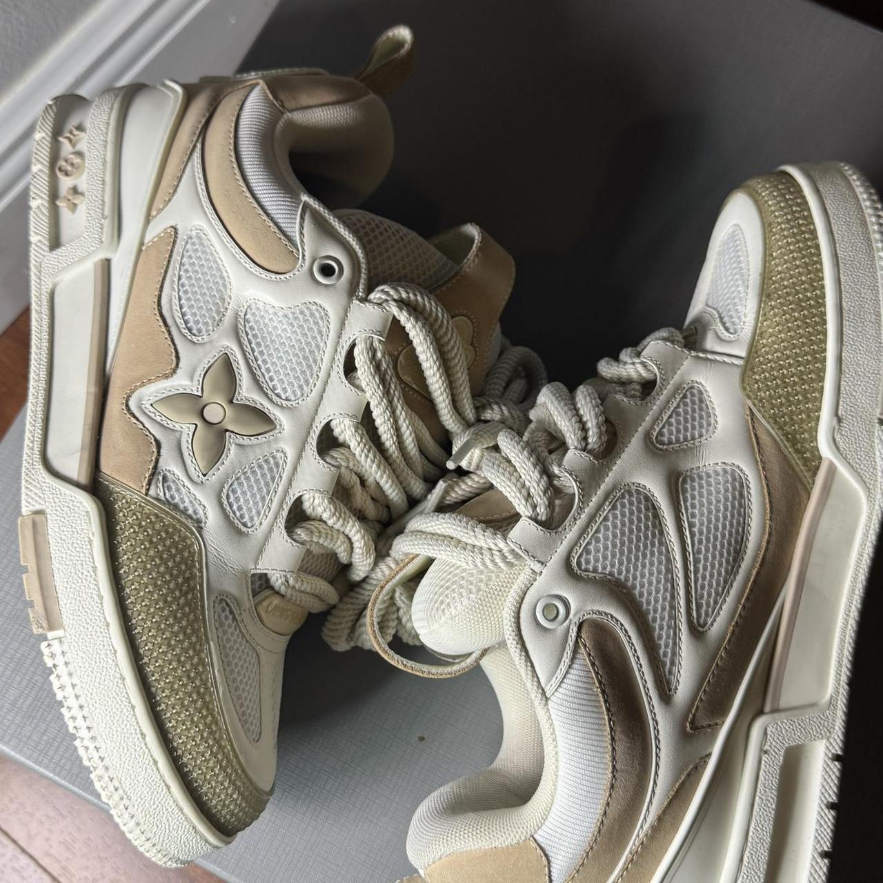 LV sk8 shoes Authentic WITH BOX AND DUST BAG Fit... | Depop