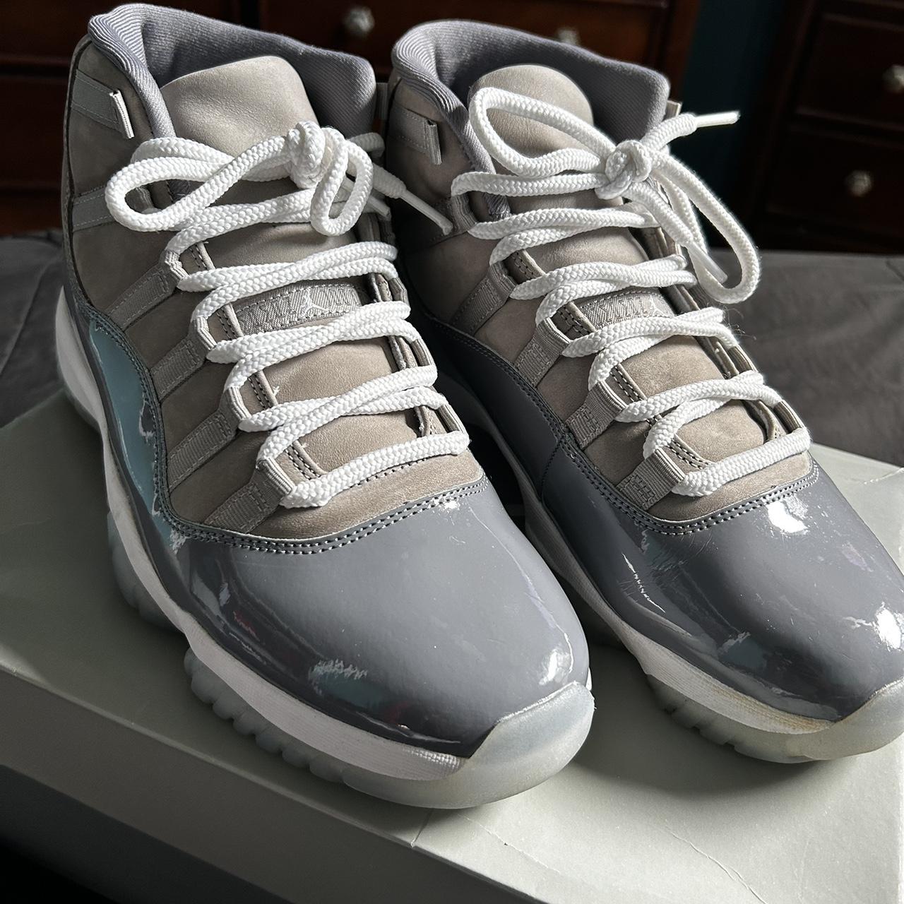 Jordan 11 Cool Grey (Size 10.5) - Depop