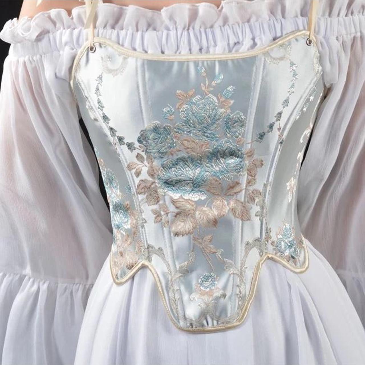 Super Cute Retro Renaissance Corset Never Worn With Depop