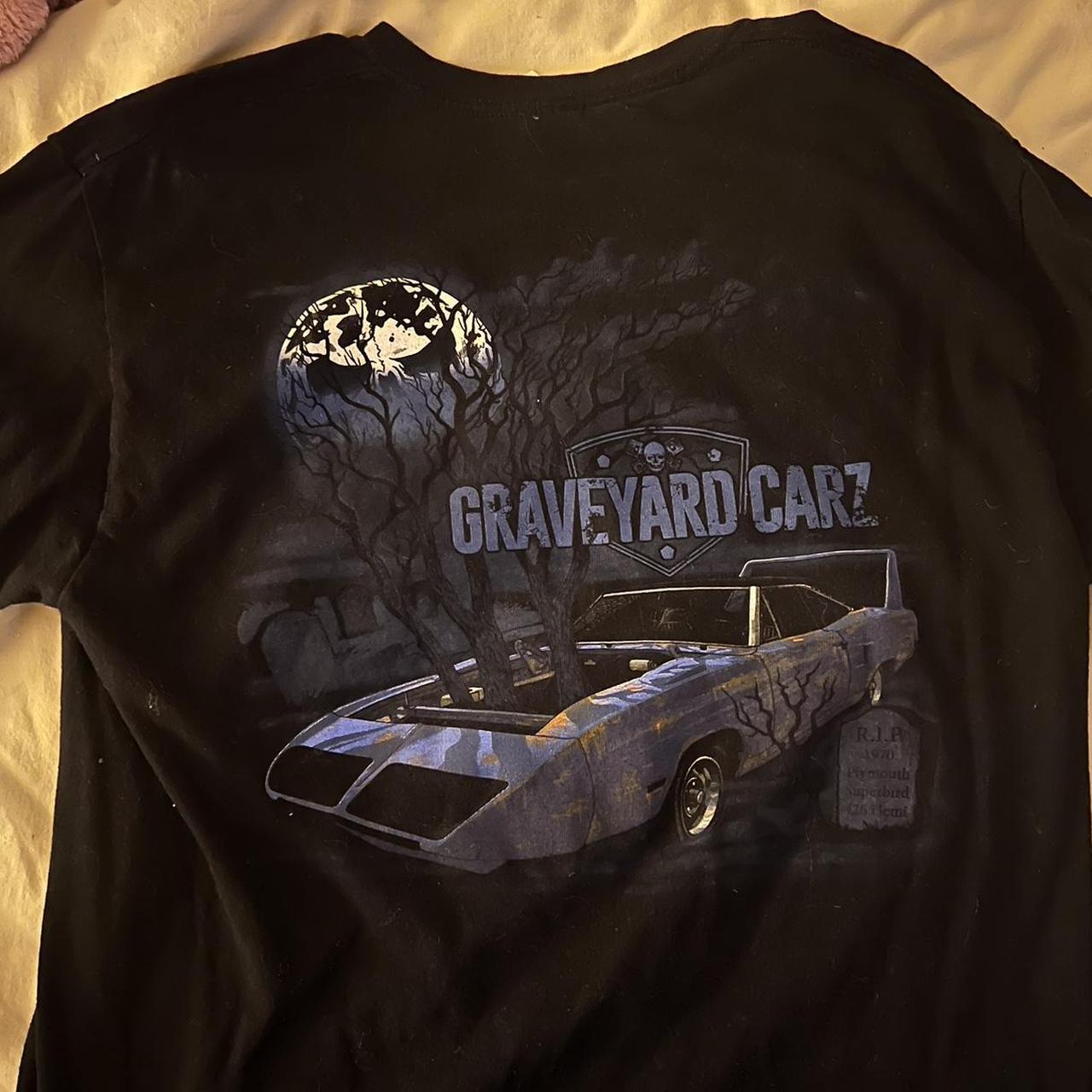 Cool graveyard carz tee #tee #streetwear - Depop