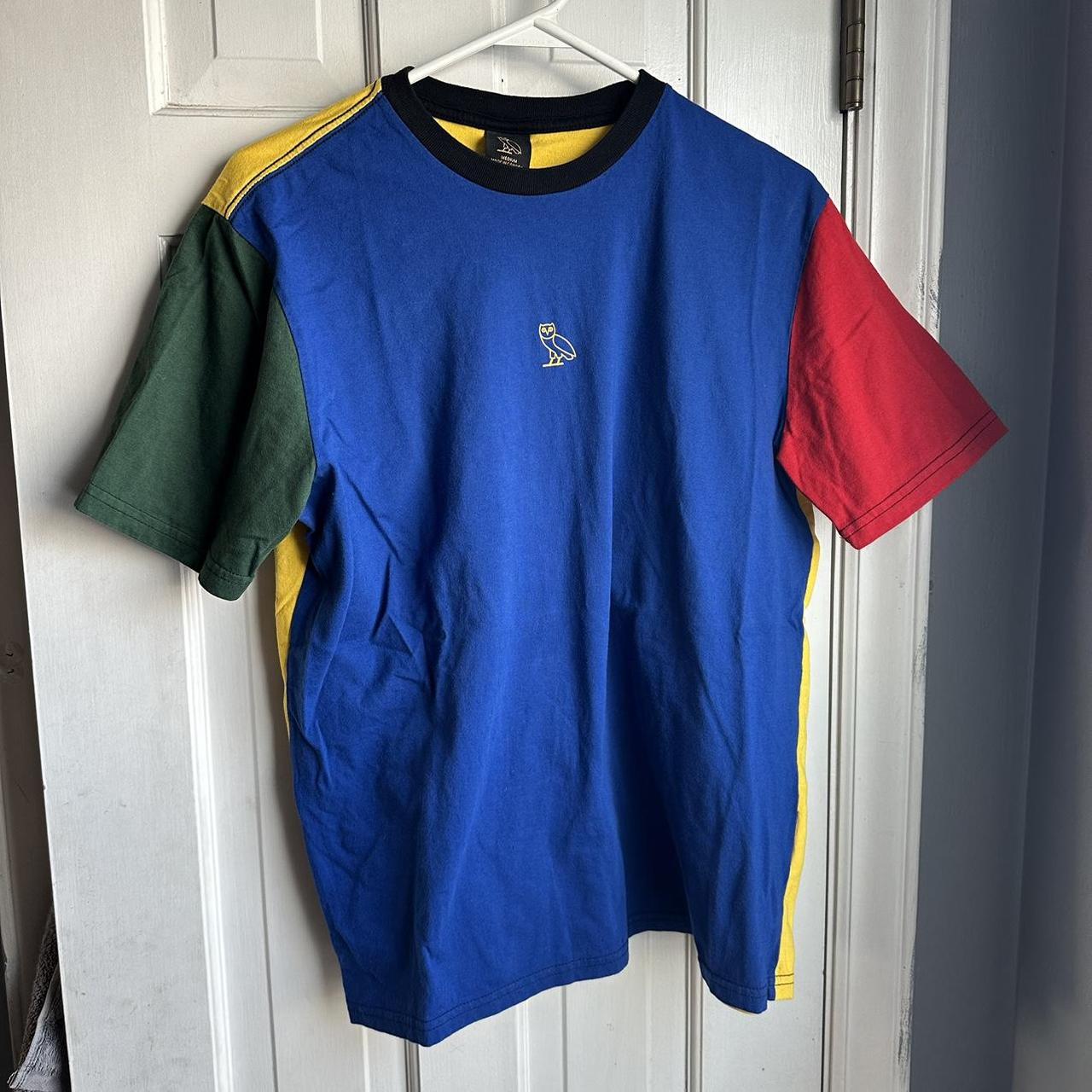 Colorblock OVO t-shirt Size - medium normal wear... - Depop
