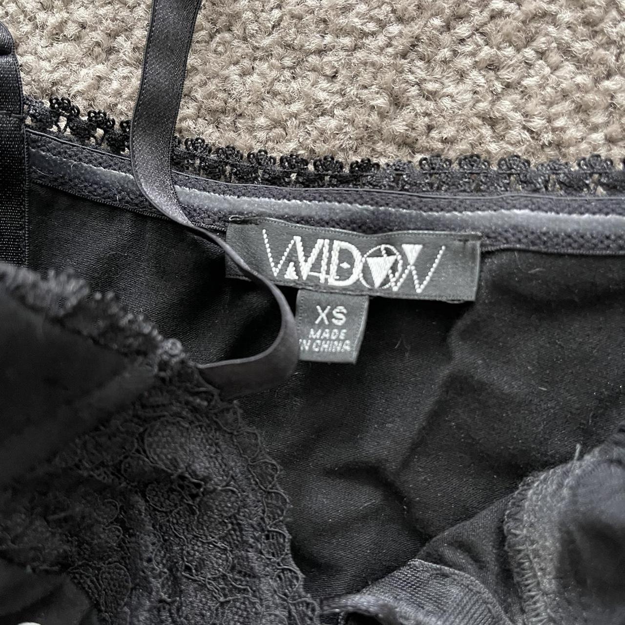 Dollskill / Widow Start A Riot Lace-Up Tank Brand... - Depop