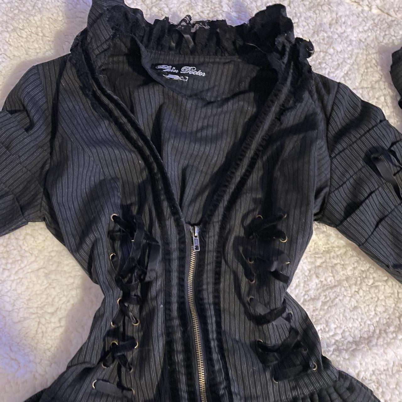 On Hold Vintage hot topic jacket Spin doctor... - Depop