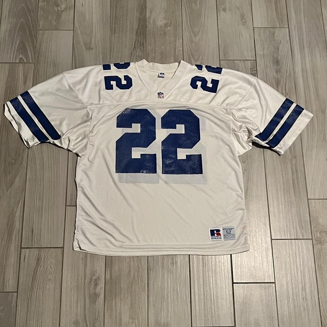 Vintage 90s Made in USA Russell Emmitt Smith Dallas... | Depop