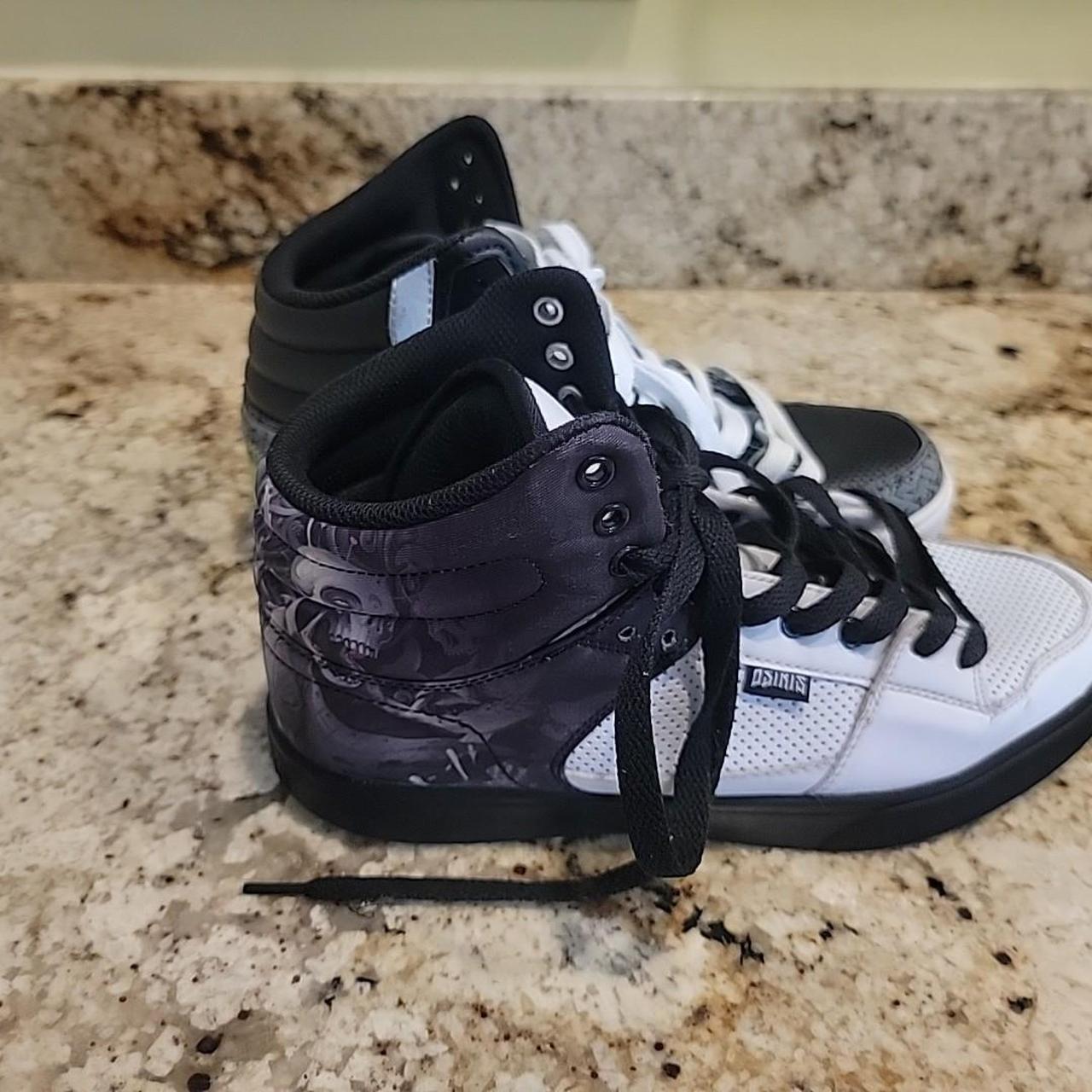 Osiris Vintage Skateboard Shoes Men’s 9 Gray Black. ... - Depop