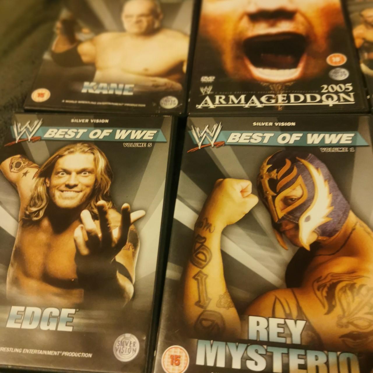 WWE 15 Dvds. All In Excellent Condition!!! One... - Depop