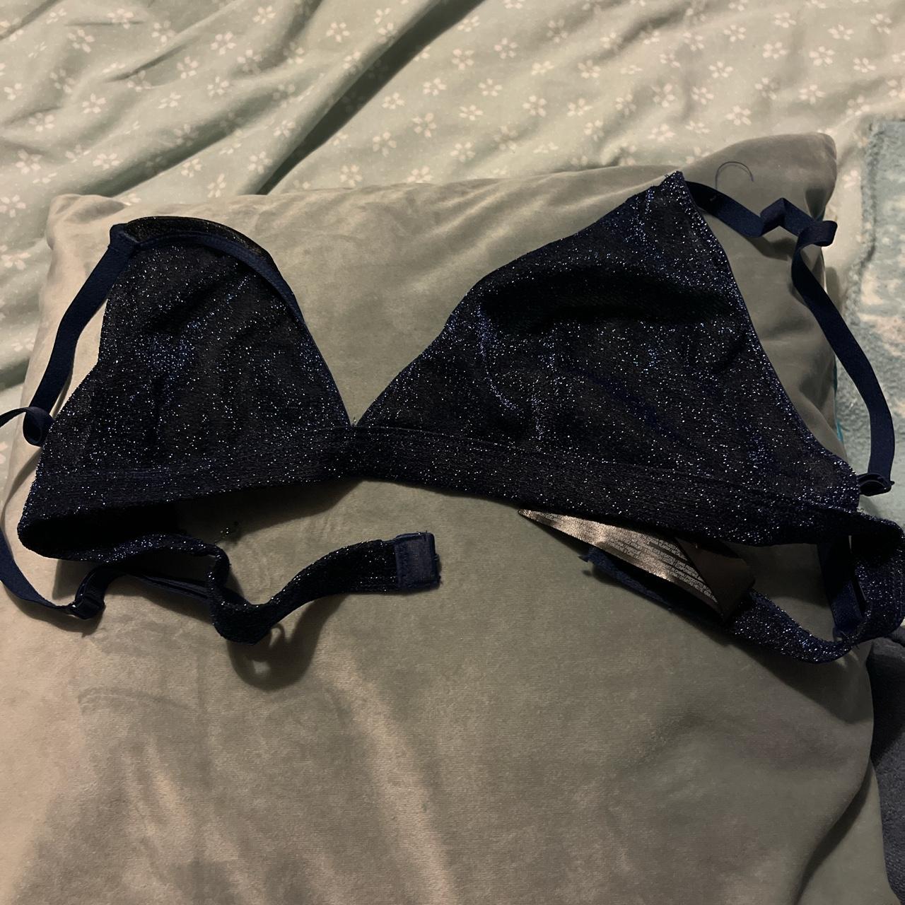 Primark Women's Blue Bra | Depop