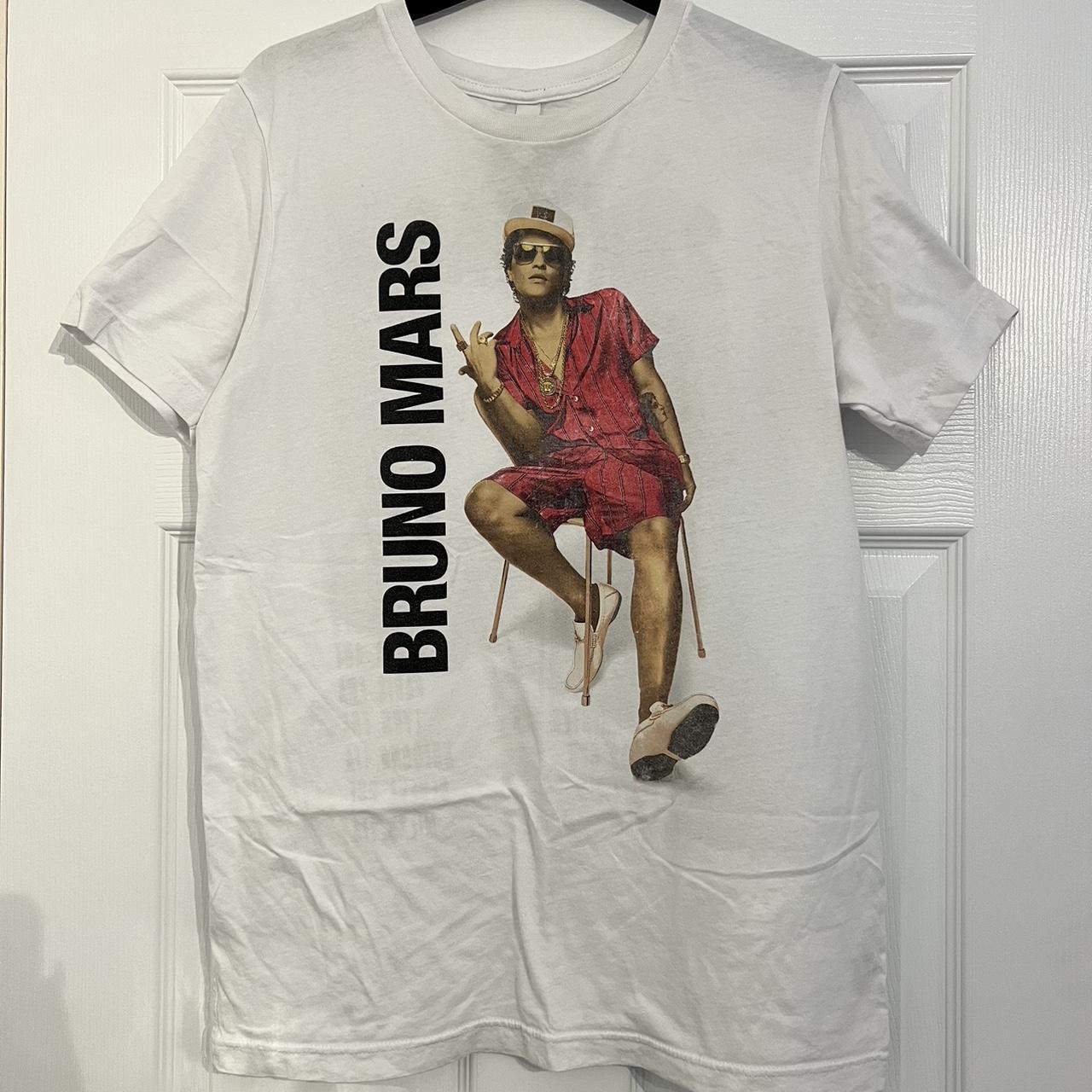 Bruno Mars ‘24k Magic’ official merch tshirt with... - Depop