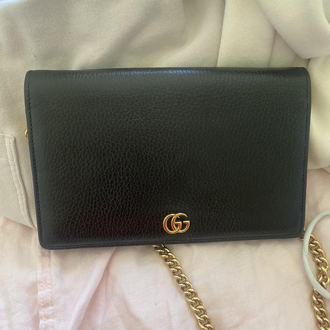 Gucci wallet bag Built in mirror Rrp 1470 Preloved... - Depop