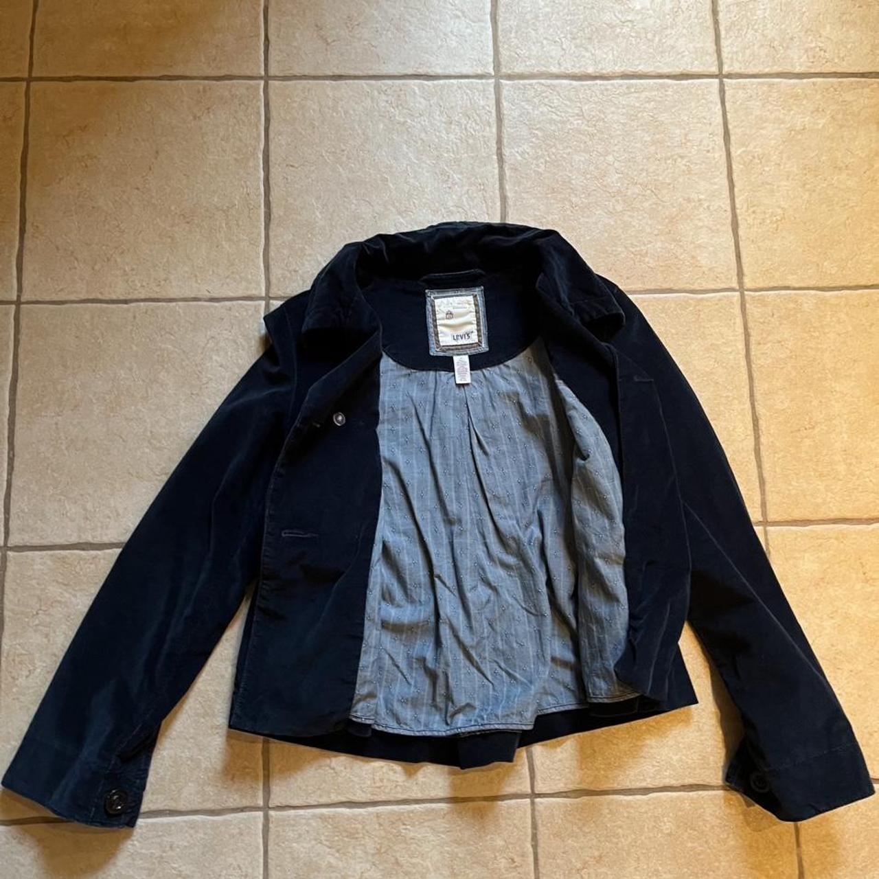 blue levi’s jacket - Depop