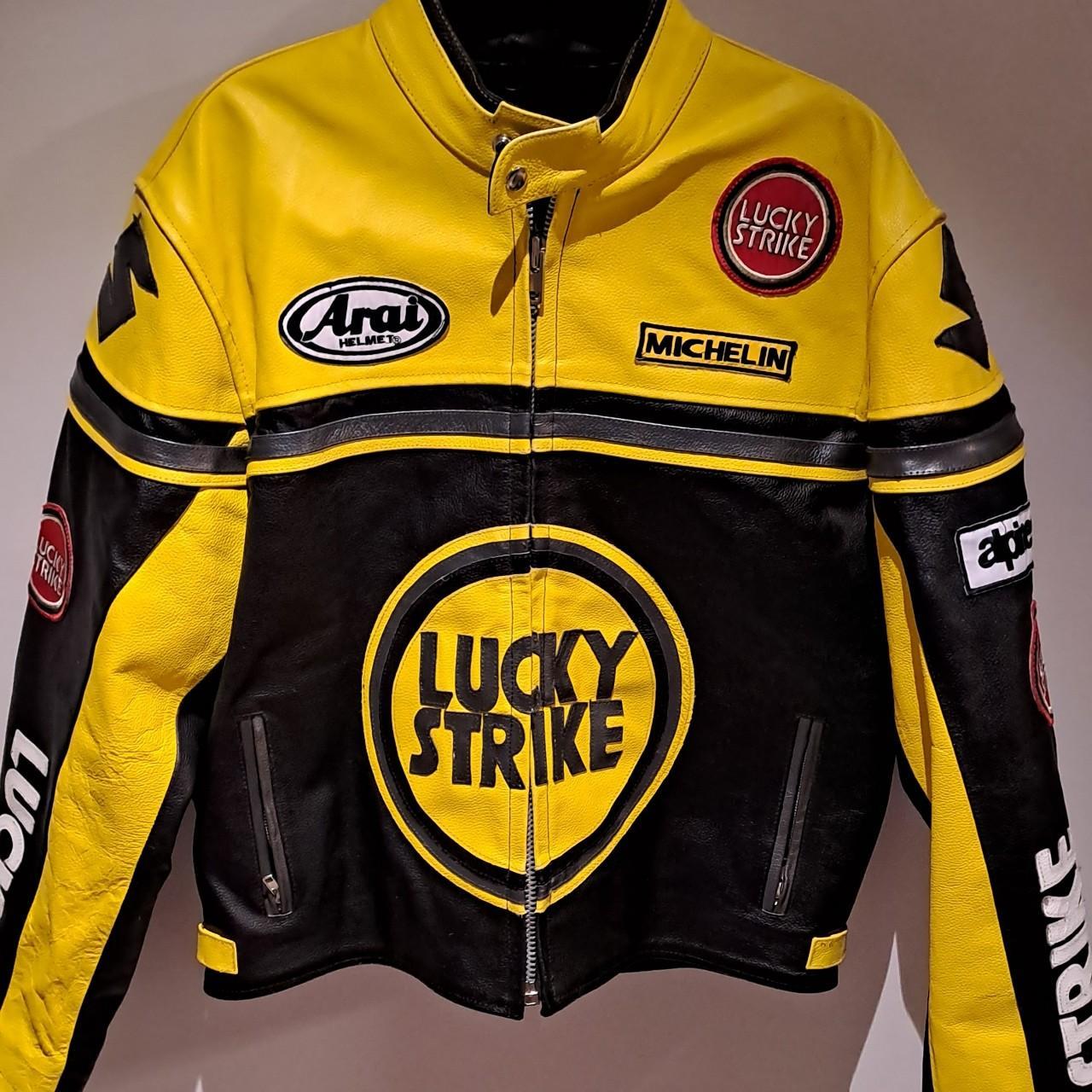 *Authentic vintage Lucky Strike racing jacket* Rare... - Depop
