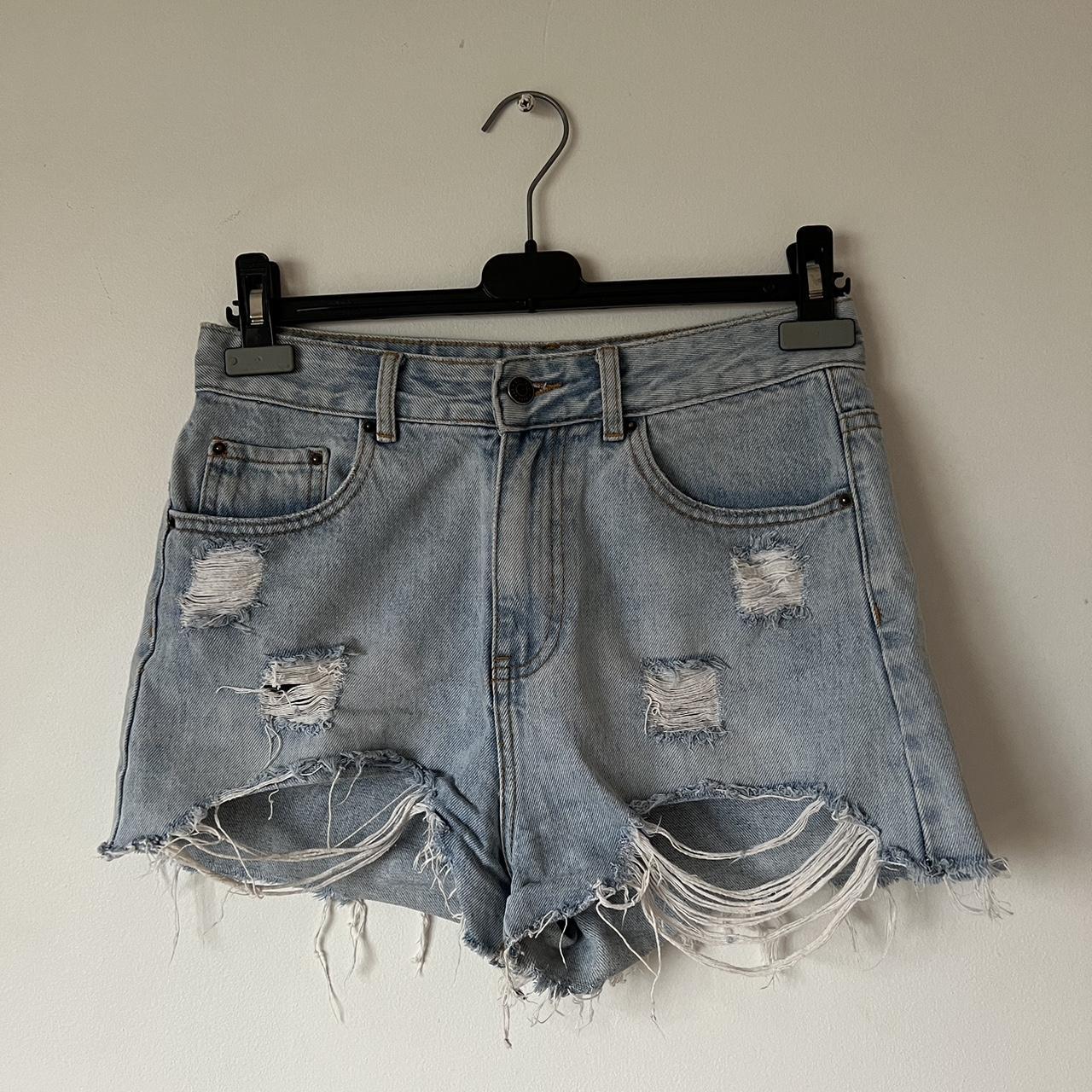 Denim shorts from Glassons, size 8 Only worn... - Depop
