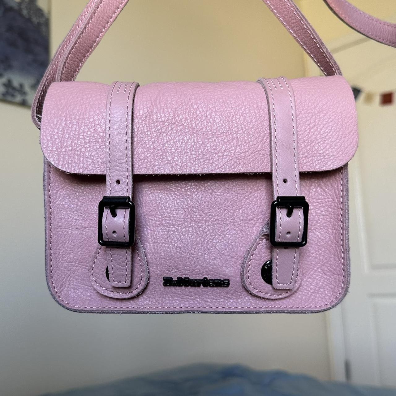 pink dr martens 7 inch bag 🍡🌸🌷 #drmartens... - Depop