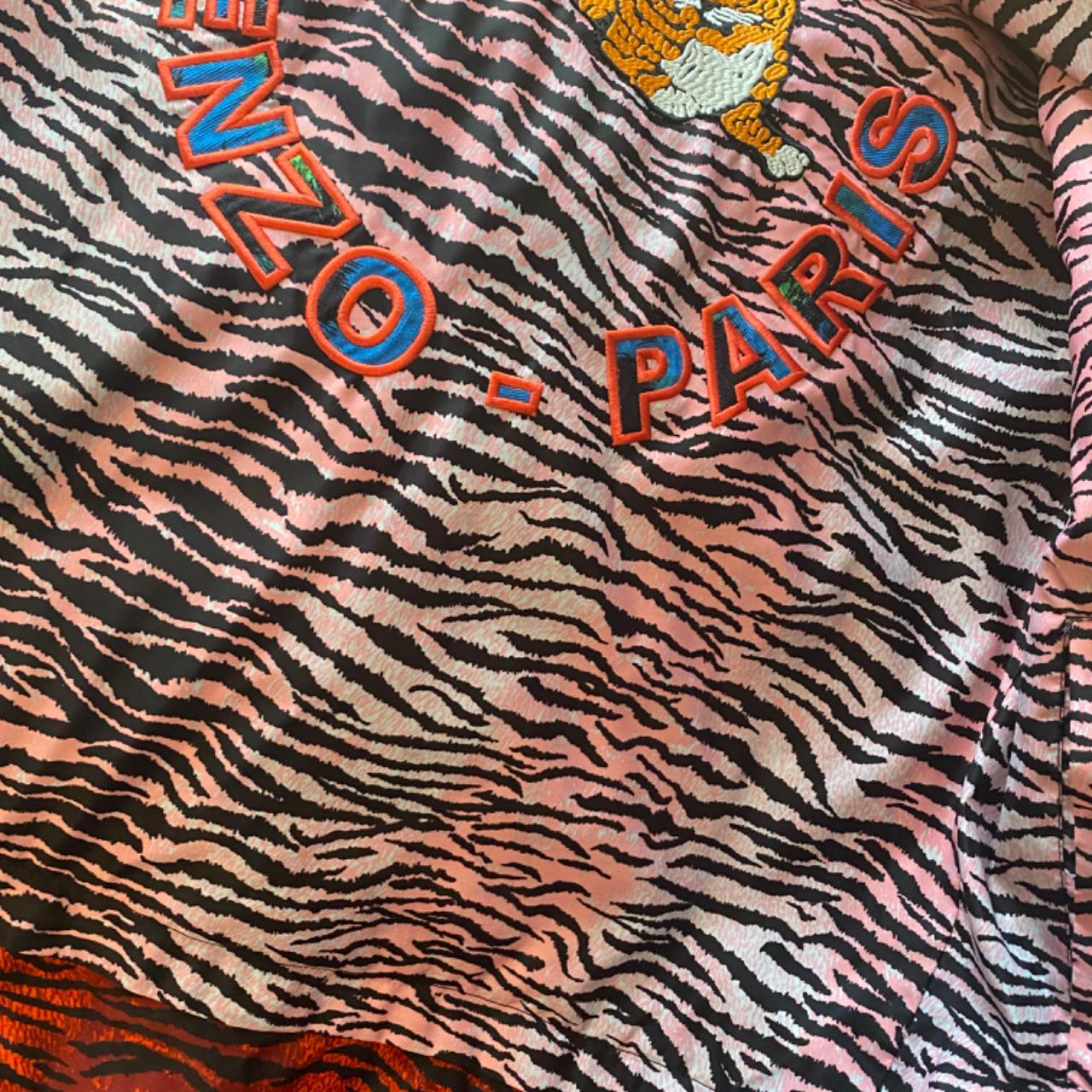 Extremely cool 2016 KENZO / H&M reversible jacket in... - Depop