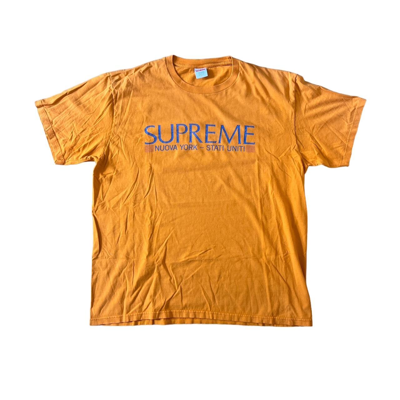 Supreme Nuova York Tee Size: XL *can fit a... - Depop
