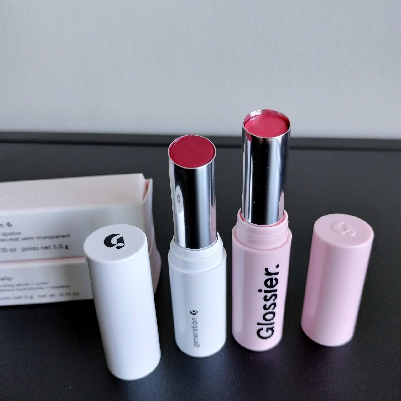Glossier Red and Pink Makeup | Depop