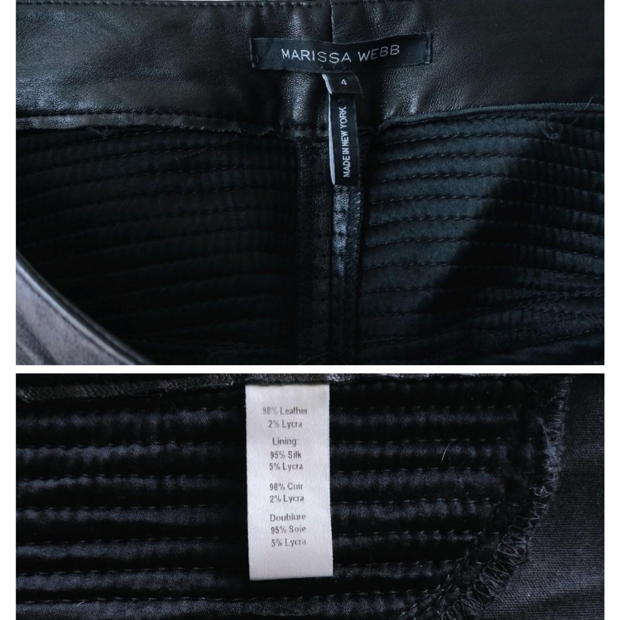 Exquisite Marissa Webb leather pants. Features... | Depop