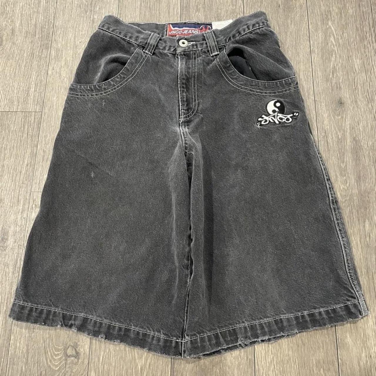 Jnco Yin Yang Shorts Size 30 Fits Me And Im A 32 Depop 