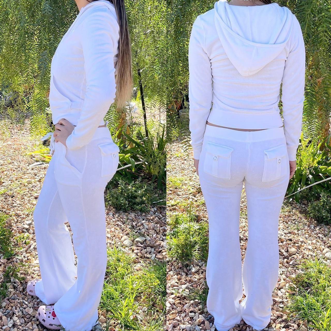 White Juicy Couture Tracksuit 🤍 🛑WILL NOT... - Depop