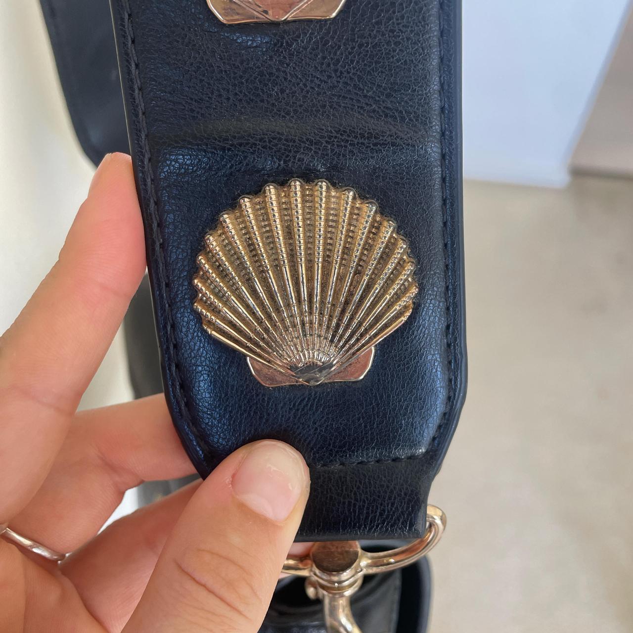 Selling my Poppy Lissiman seashell bag 🐚Black... - Depop