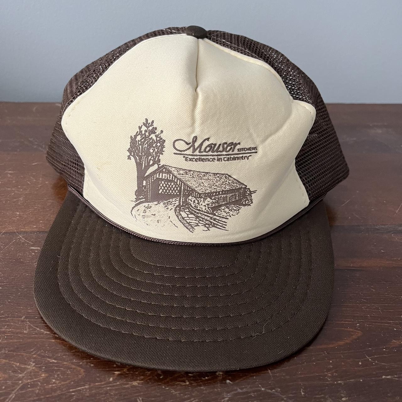 Vintage Mouser Kitchens Cabinetry Foam Trucker Hat.... - Depop