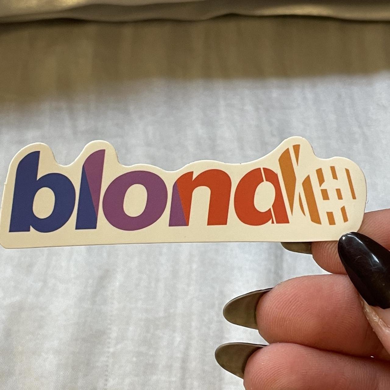 blonde frank ocean sticker #frankocean #blonde... - Depop