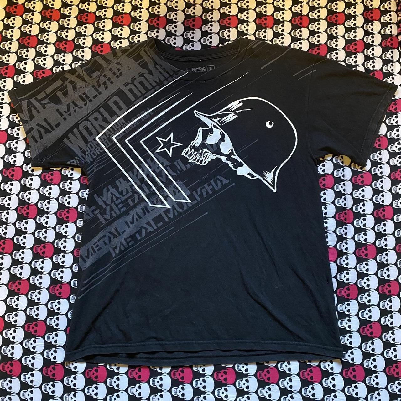black metal mulisha shirt size - large - Depop