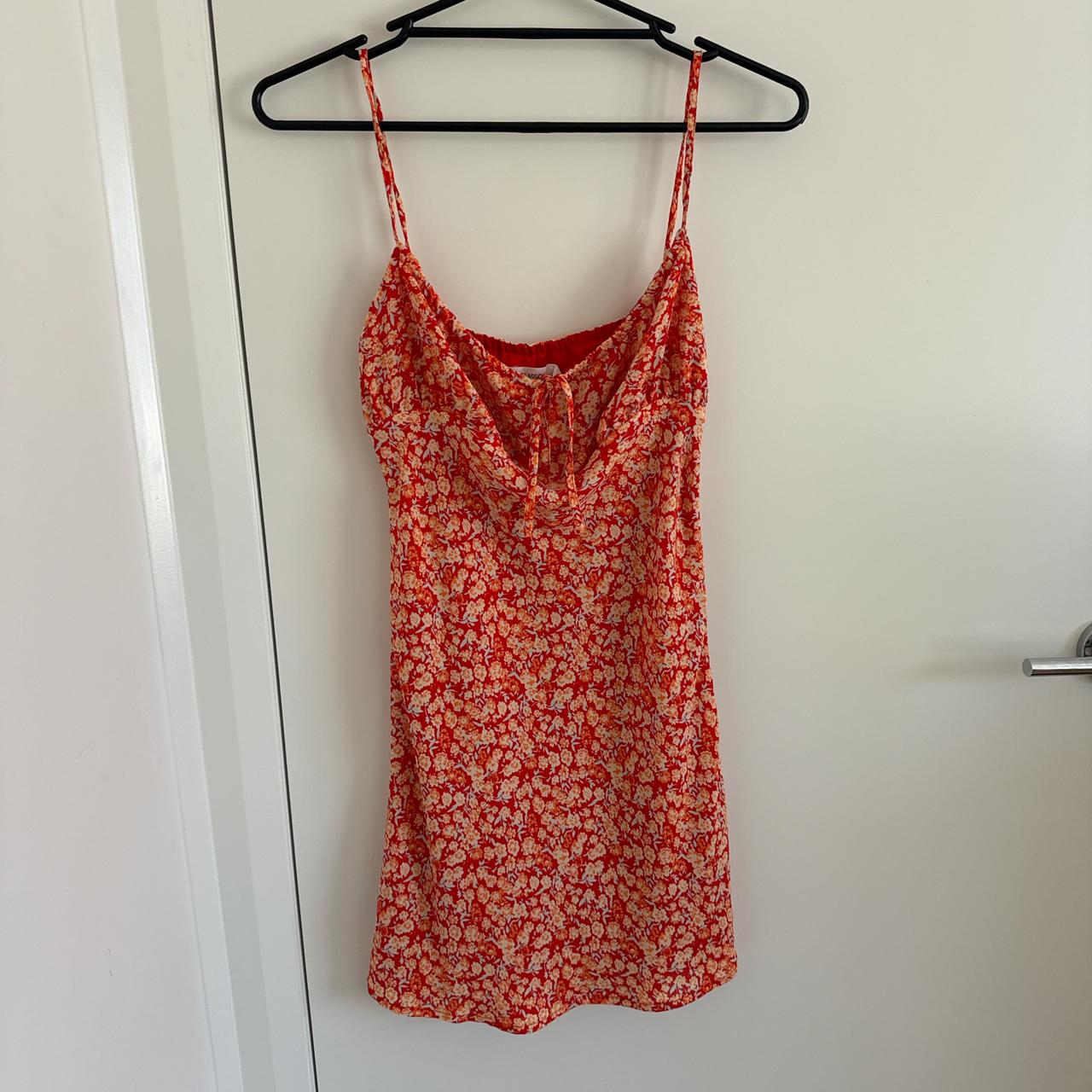 glassons summer mini dress 🌺 size 6 barely worn... - Depop